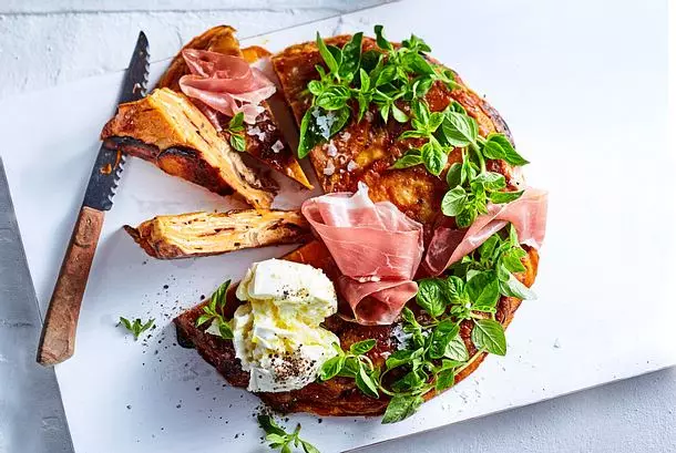 Maguskartuli Tortilla singi ja mozzarella retsept