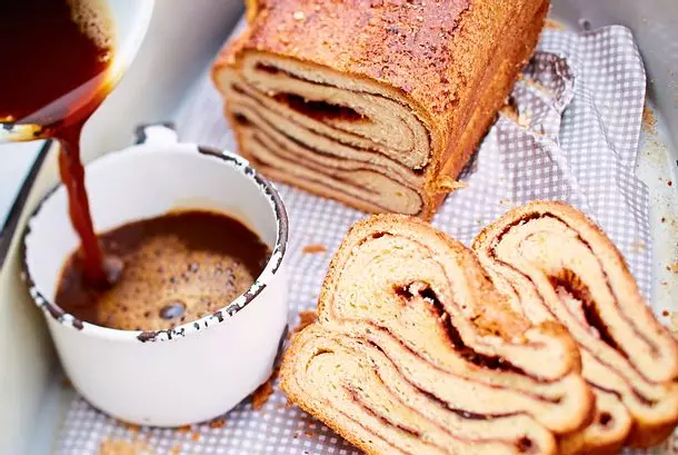 Reçeteya Franzbrötchenkuchen ya Elbfischer