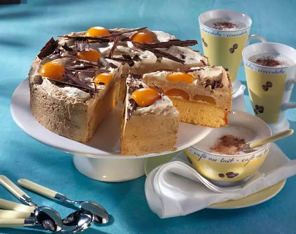 Apricot cafe ko lait cake girke-girke 37312_1