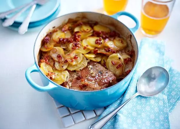 Normandische Aardappelpot met Cider Recept 41729_1