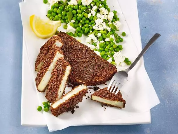 Celery Escalope with Pumpernickel Breading Recipe 42387_1