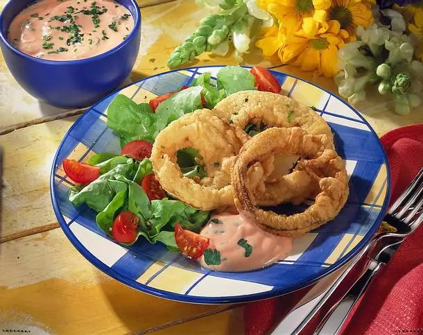 Recipe ng Fried Onion Rings 4372_1