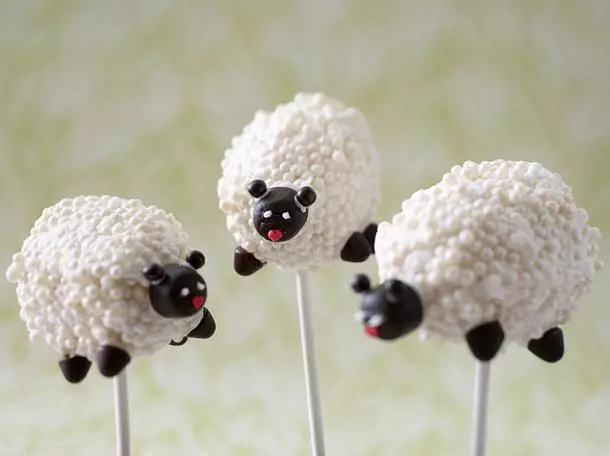 Cake pops recept za ovce 44218_1