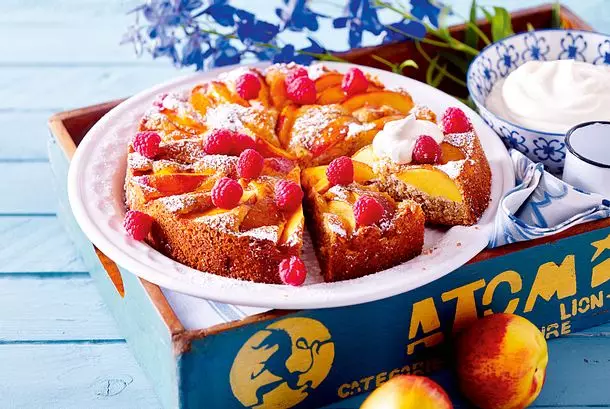 I-Nectarine Nut Cake Recipe 44264_1