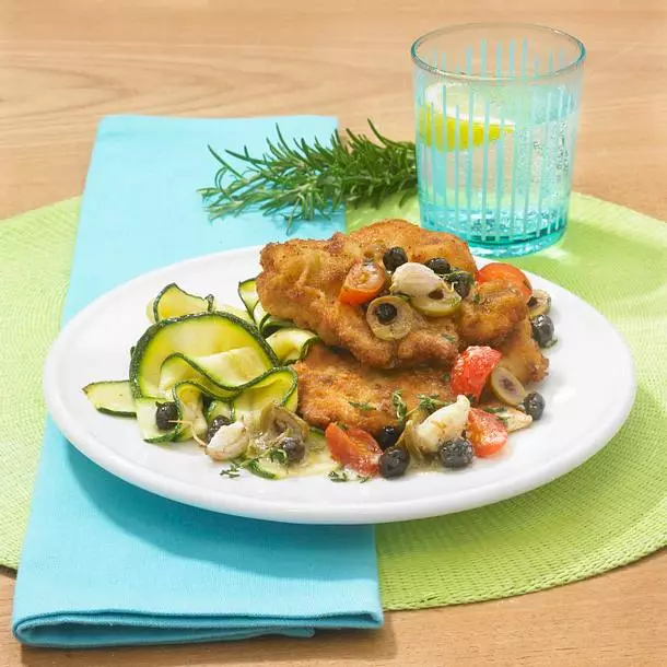 recette Escalope de veau au beurre d'olive 44626_1