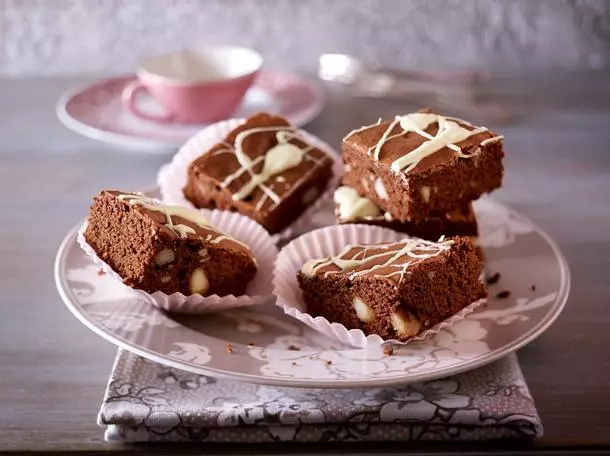 Brownies de macadamia de la recette de l'étain 44957_1