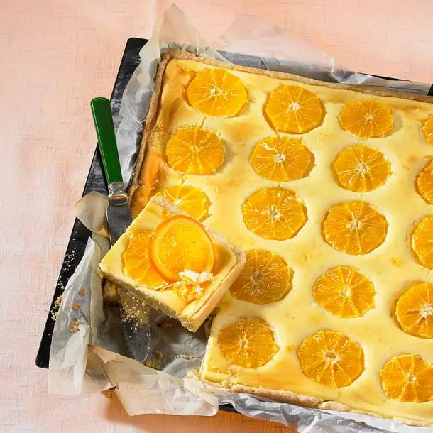 Receta de bizcocho de queso y naranja 45501_1