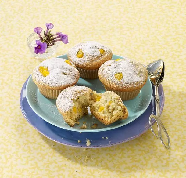 Recept för kokos ananas ingefära muffins 46863_1