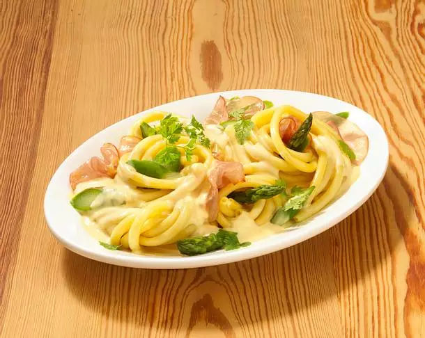 Recipe Macaroni Carbonara Style (Sauce Pasta). 46924_1