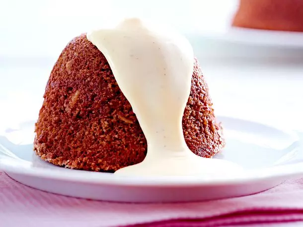 Recept voor Engelse amandel-chocoladepudding 48392_1