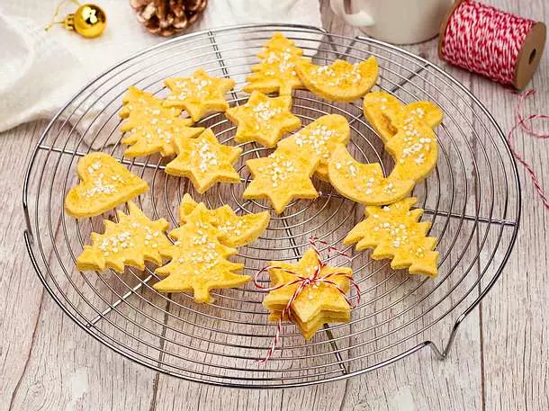 Shortcrust pastry (cookies Natal nini urang) resep