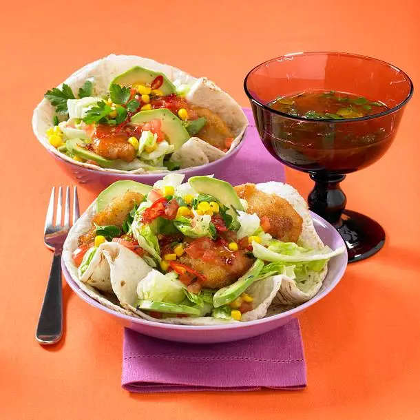 Tex-mex salat opskrift 49449_1