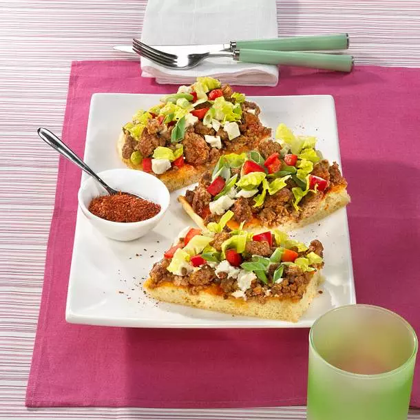 Turkish mince pizza recipe