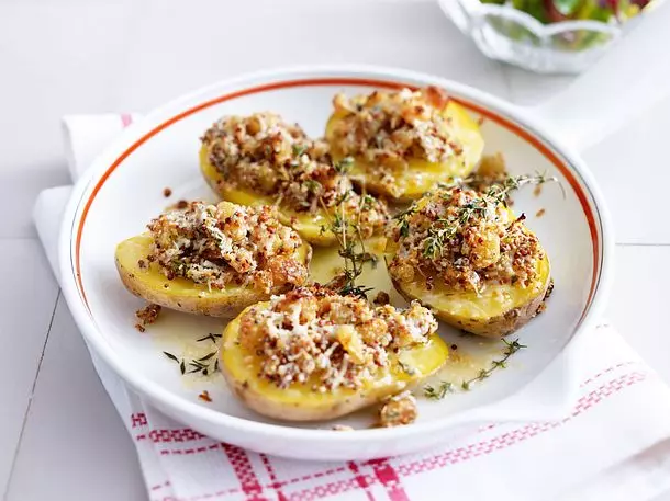 Recepta de patates al forn amb crosta de mostassa de parmesà 50523_1