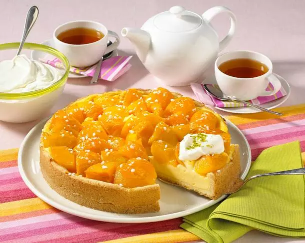 Peach Pudding Pie Ohunelo 50853_1