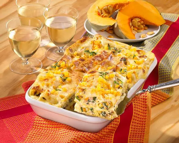 Ашкабак толтуруу рецепти менен Cannelloni 51120_1