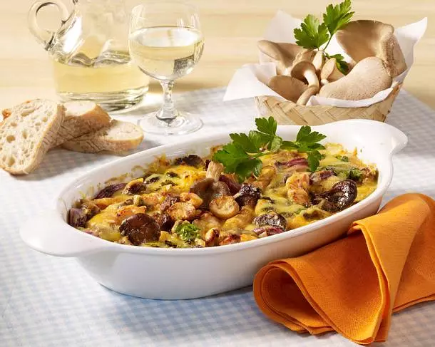 Mushroom gratin recipe 5133_1