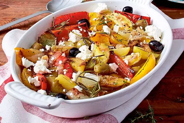 Italian oven gulay na may feta recipe 51494_1