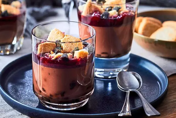 Chocolade Pannacotta met Let-Crack-Extra recept 51875_1