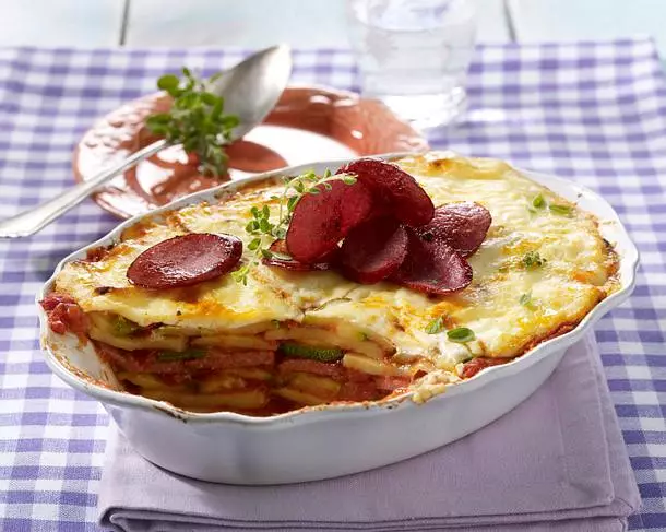 Recept za lazanjo iz krompirjevih bučk 53068_1