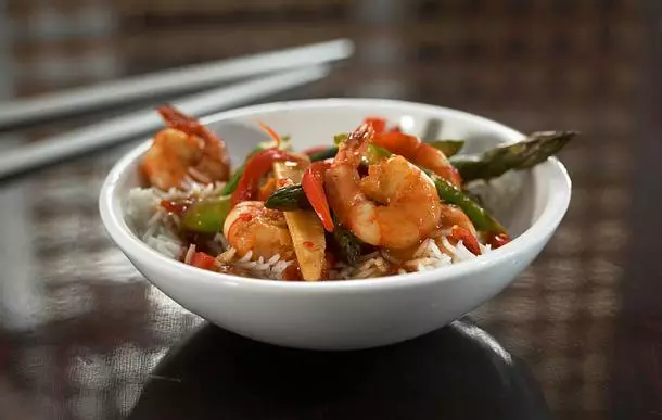 Shrimps nemiriwo kubva kune wok recipe 53462_1