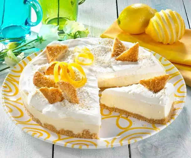 Gâteau au yaourt au citron et à la noix de coco 54904_1