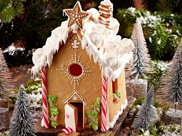 Recipe ng Christmas gingerbread house 55826_1