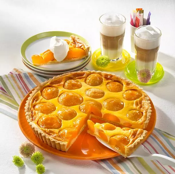 Peach yoghurt tart resept 55831_1