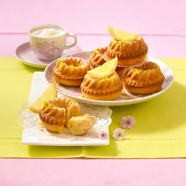 Lemon Muffins (Masu ciwon sukari) Recipe 5590_1