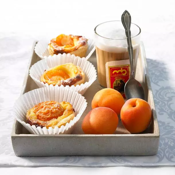 Puff irin kek da apricot tarts girke-girke