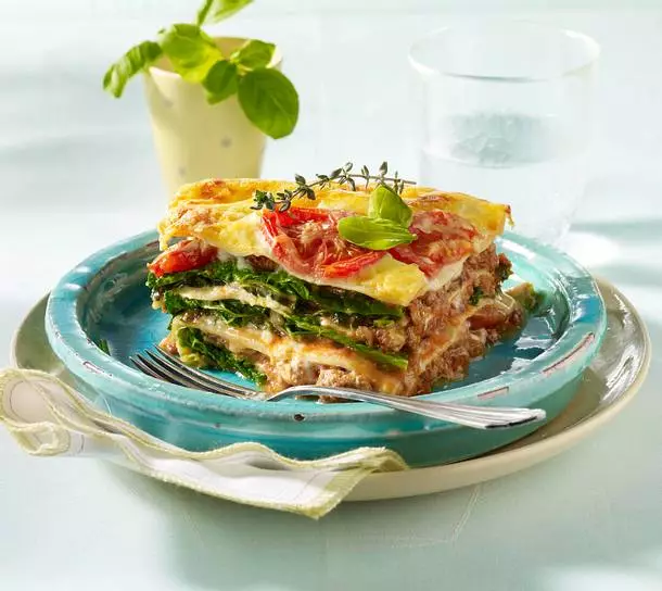 Savoy Cabbage Mince Lasagna riċetta 56622_1