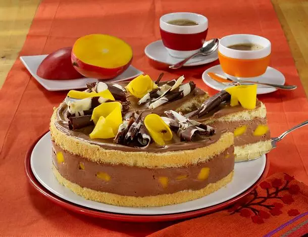 I-Mango chocolate cake recipe 5894_1