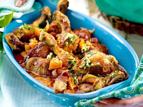 Chicken drumsticks alla Ossobuco resept 59192_1