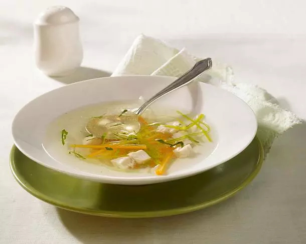 Chicken Soup neVegetable Julienne Recipe 6147_1