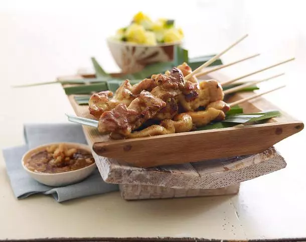 Oideas Skewers Sicín Satay Ayam