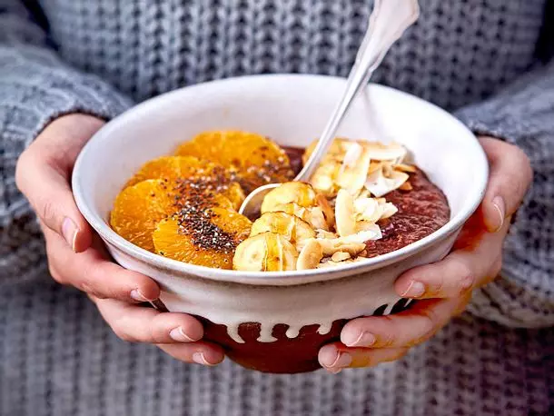 Delightful chocolate porridge 