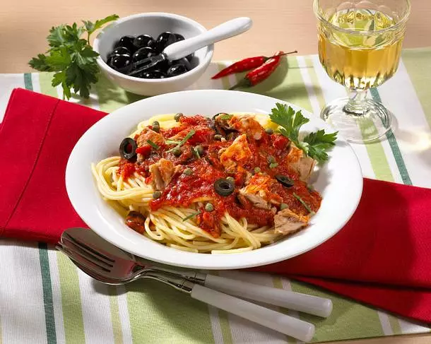 Ricetta spaghetti al tonno 63954_1