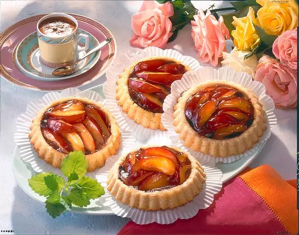 Recetë e imët e tartletës së kumbullës 64127_1