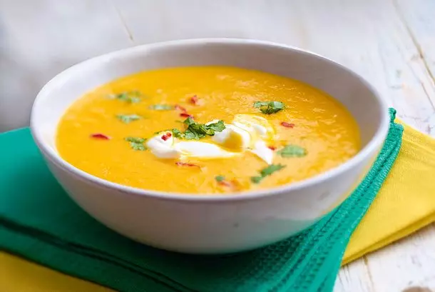 Karoti Orange Soup neGinger Recipe 64820_1