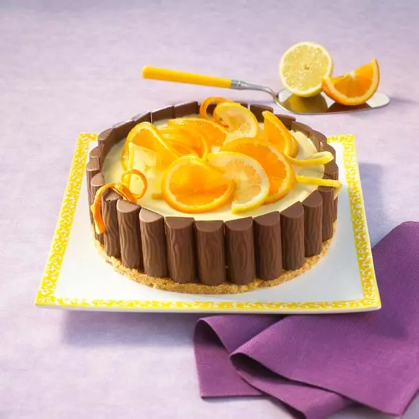 Duplo Orange Charlotte resep