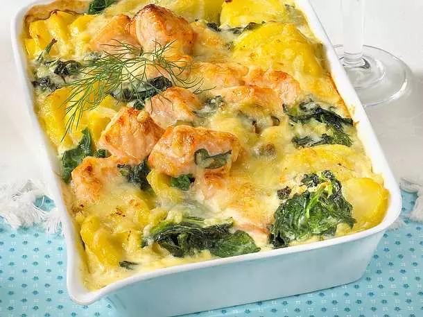 Resipi gratin salmon Sweden 66182_1