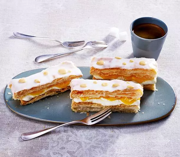 Puff pastry keureut jeung resep peach 66395_1