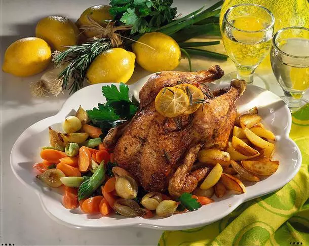 recette Poulet au romarin