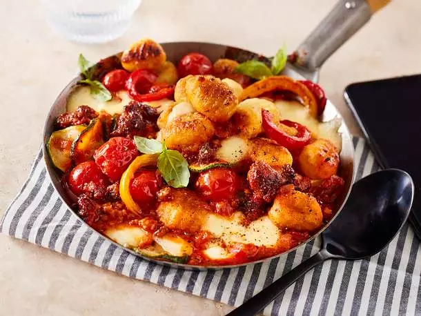 Gnocchi- ja juustopannu Ratatouille-reseptillä 69561_1