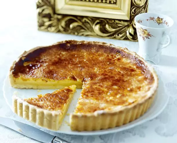 Recept na citrónový koláč (Crostata di limone).