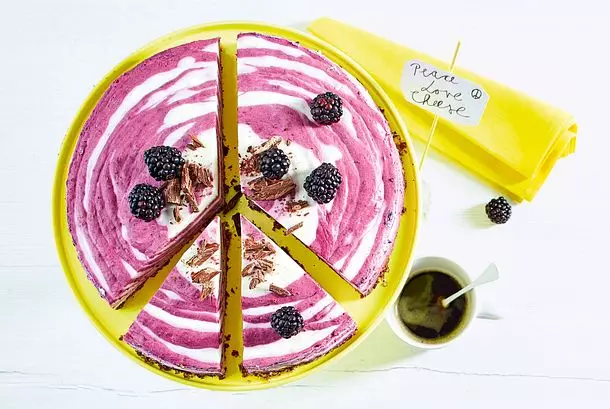 Recept za Cheesecake iz robidnice Zebra