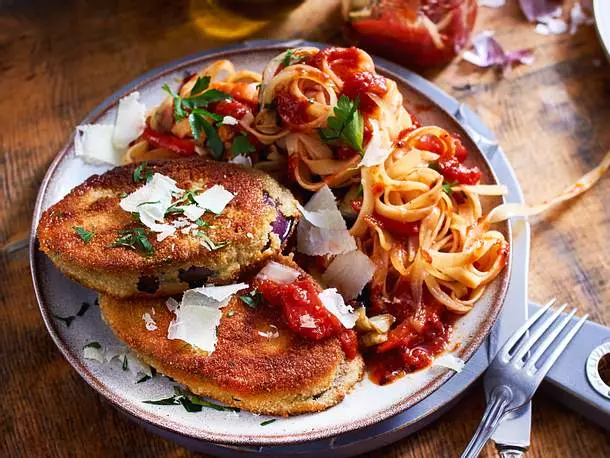 Recept za šnicle iz jajčevcev "Eno mnenje".