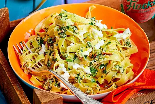 Tagliatelle lime recepttel