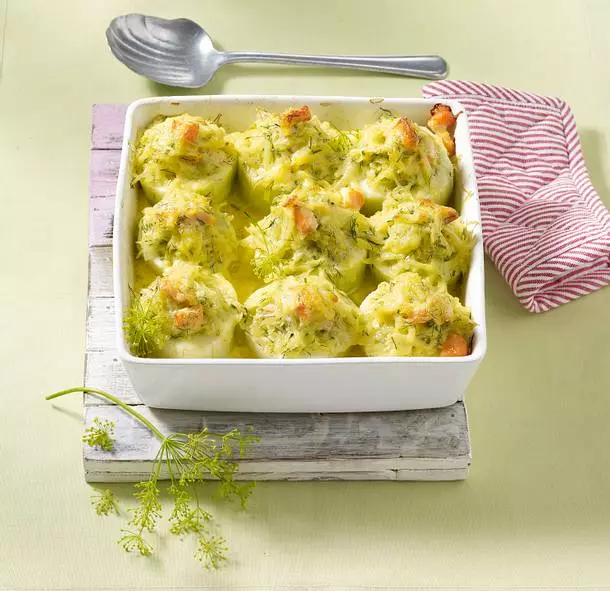 Cucumber Salmon Potato Casserole recipe