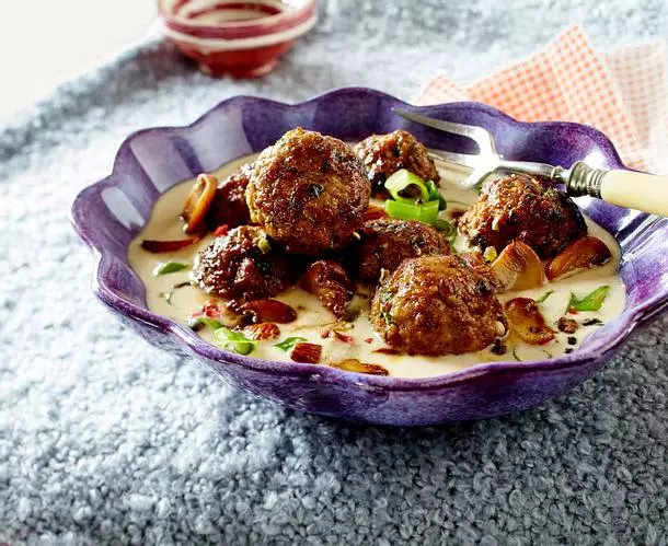 Meatballs in Tahini Sauce recipe